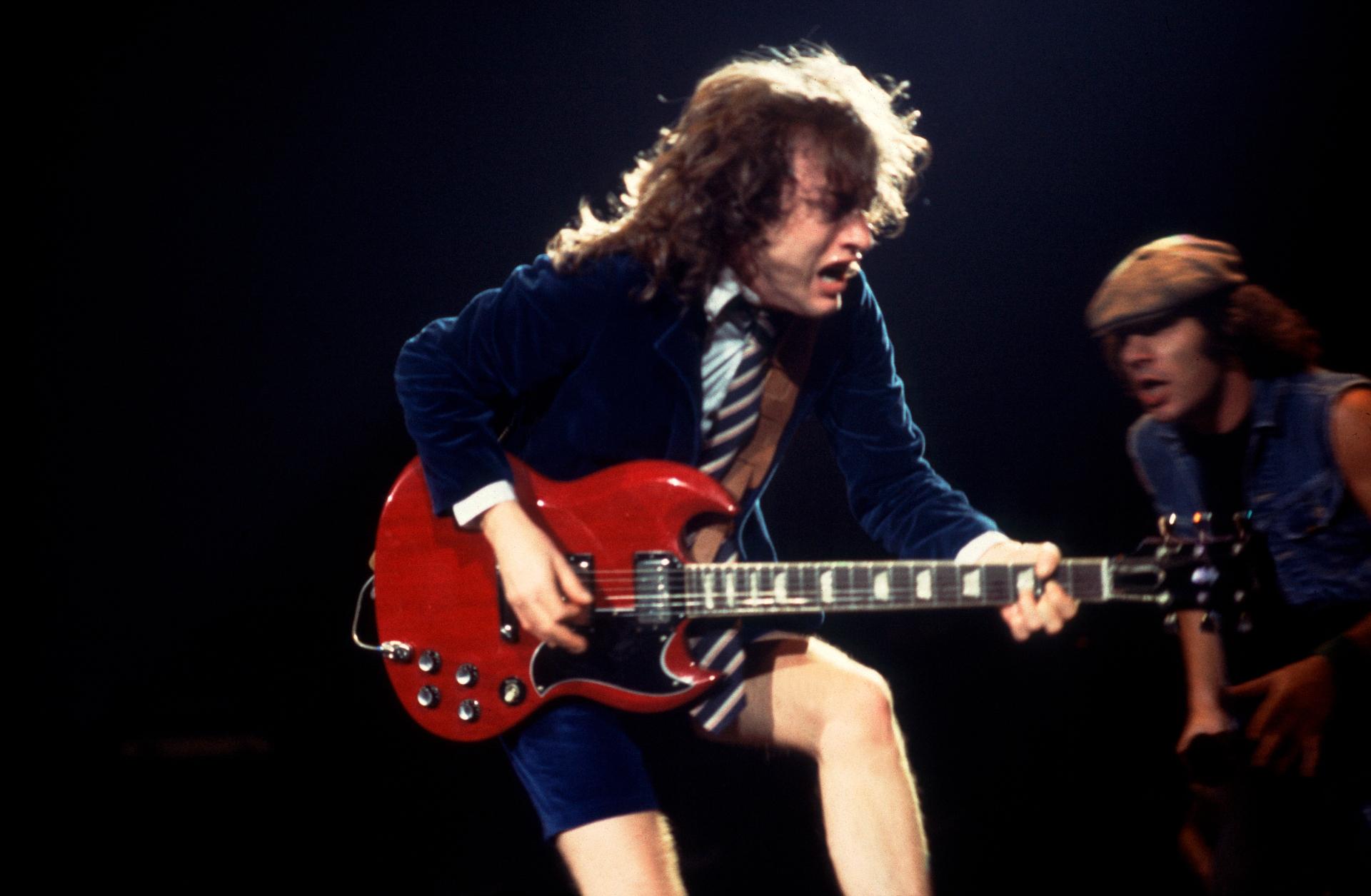 Angus Young, AC/DC, 1981 | lupon.gov.ph