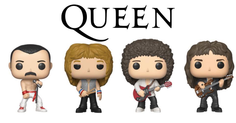 Queen: ecco le Funko Pop dedicate alla band con tre versioni di Freddie ...