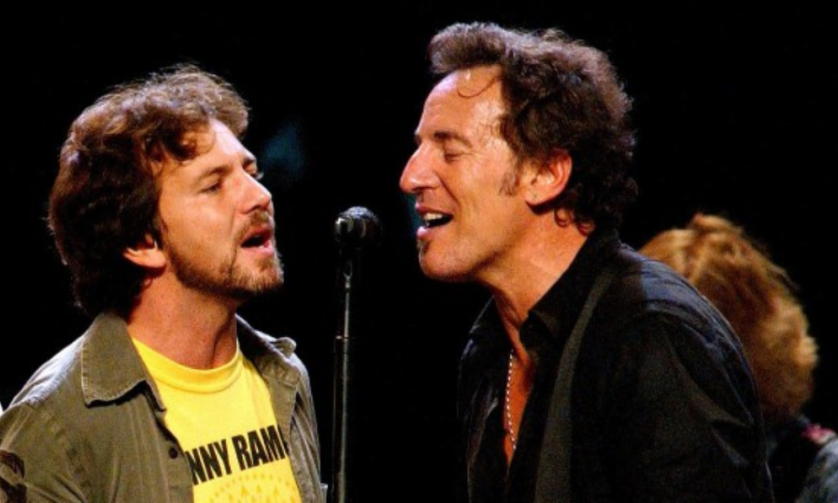 Bruce Springsteen And Eddie Vedder