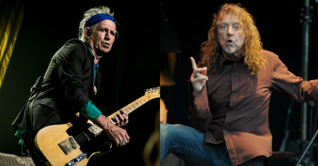 The Rolling Stones, Keith Richards: "La voce di Robert Plant mi fa ...