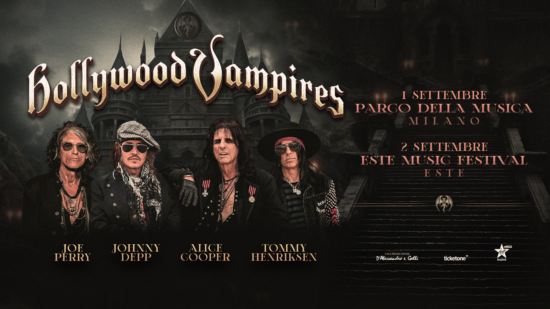 Hollywood Vampires: UFFICIALE due concerti in Italia nel 2026. Tutte le ...