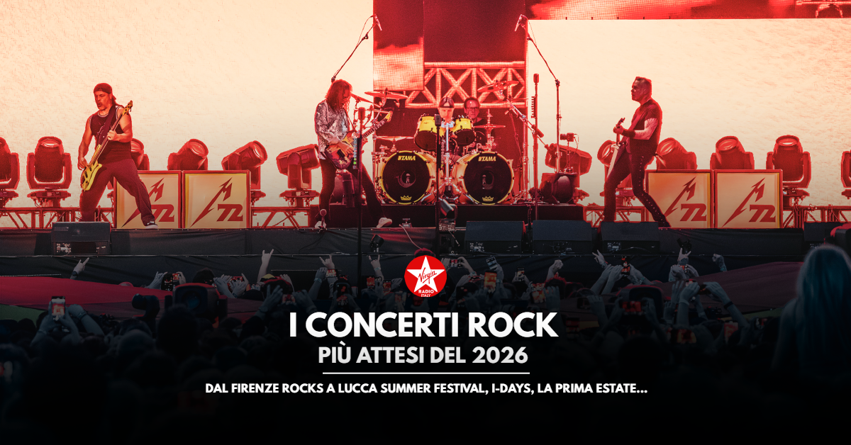I concerti rock più attesi del 2026. Scopri tutte le date e i festival